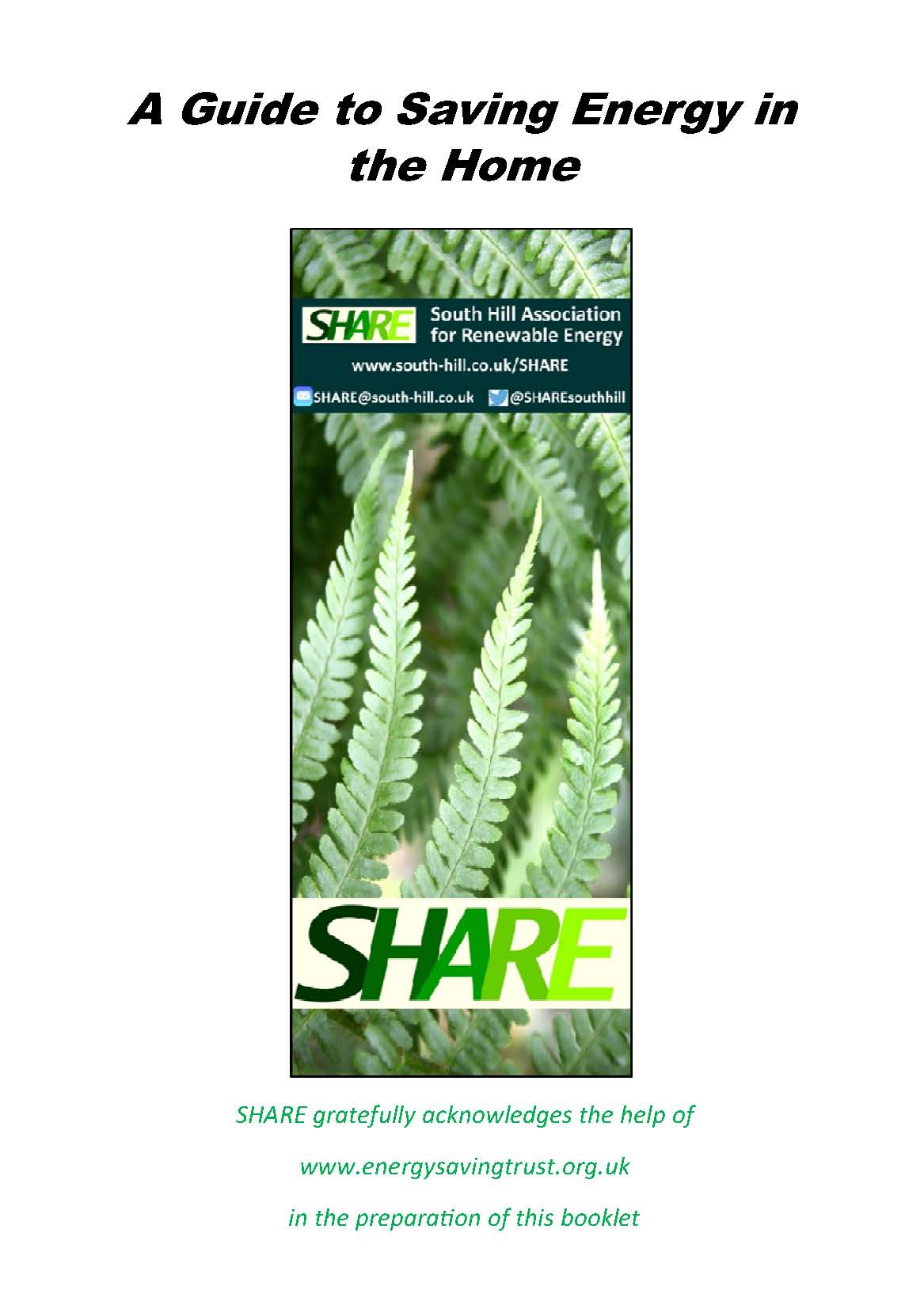 A Guide to Saving Energy in the Home | South Hill Connection